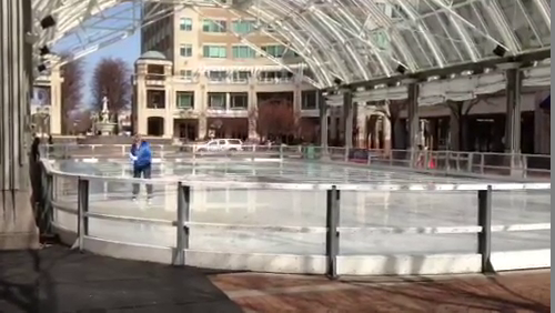 Reston Town Center Outdoor Ice Rink | Paul Helmick