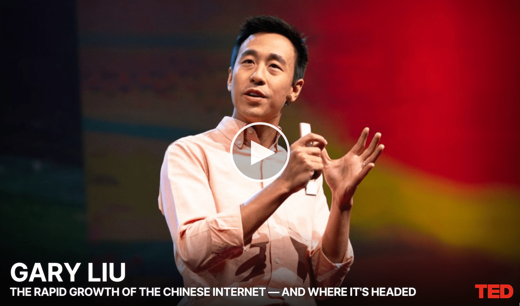 The rapid growth of the Chinese internet -- and where it's headed | TedTalk | Paul Helmick